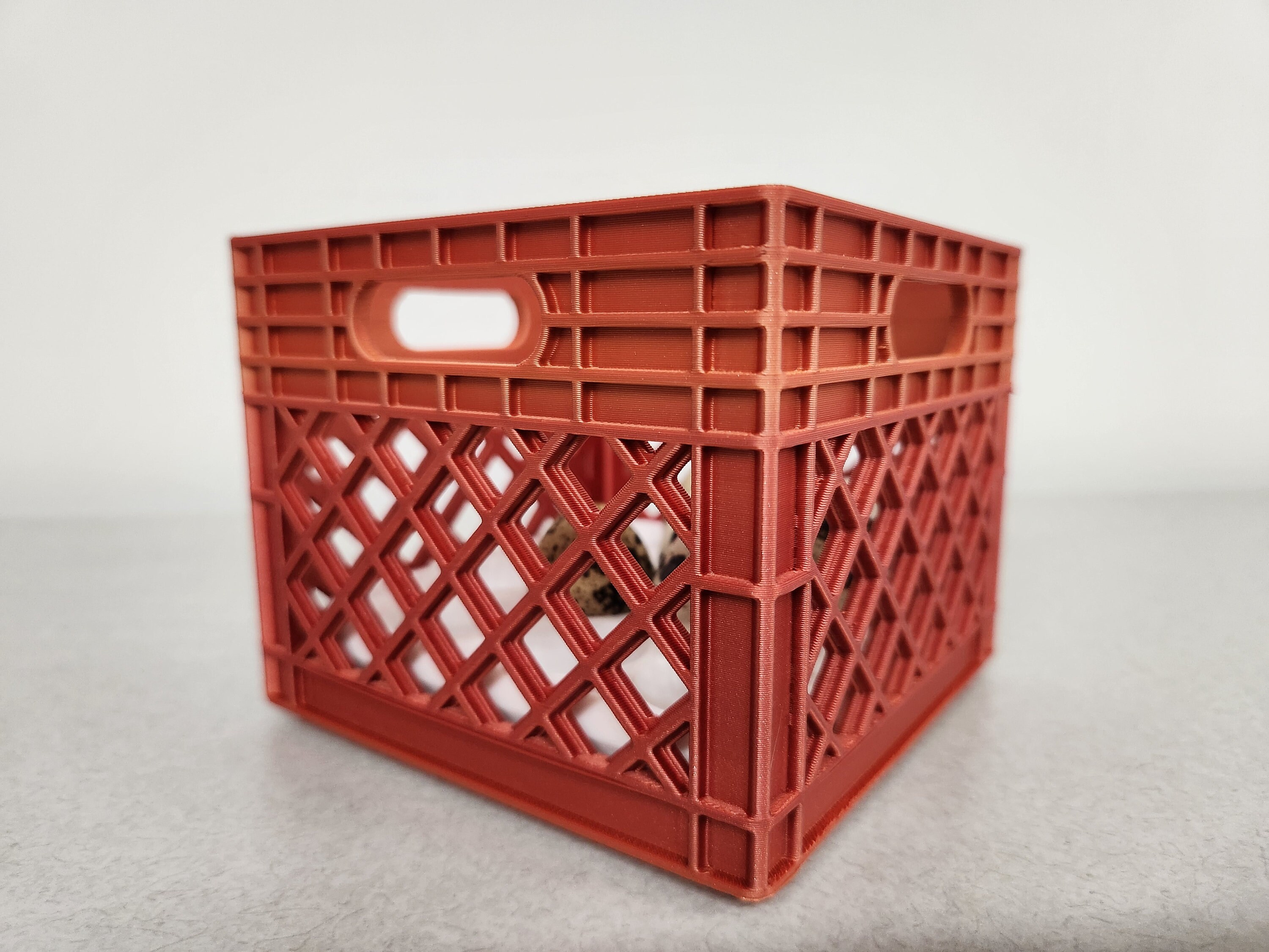Mini Crates With Flexible Quail Egg Trays | Modern Fresh Egg Storage ...