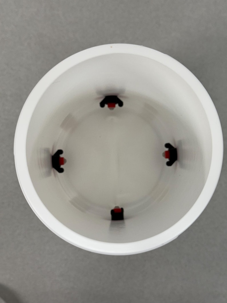 Quail Waterer With 4-spring-loaded Water Nipples | Stand and Lid is 3D ...