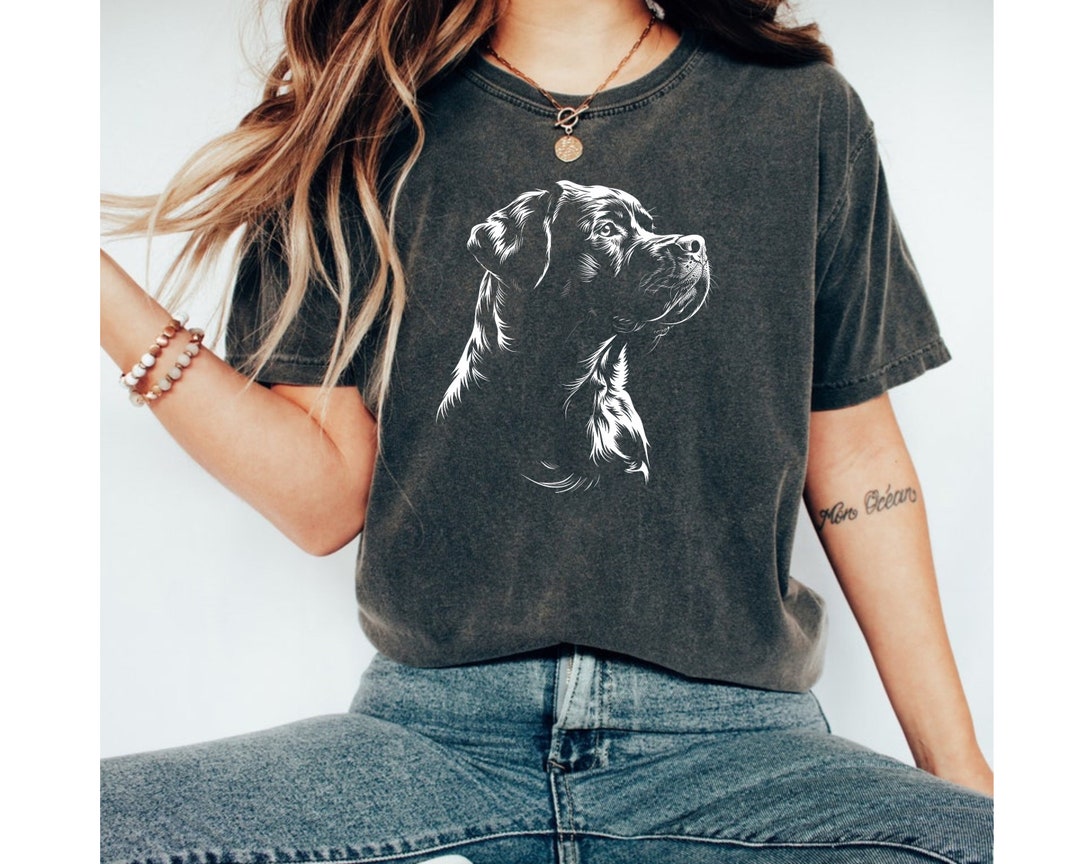 Rottweiler Shirt, Rottweiler Mom Shirt, Rottweiler Gift, Dog Tshirt ...