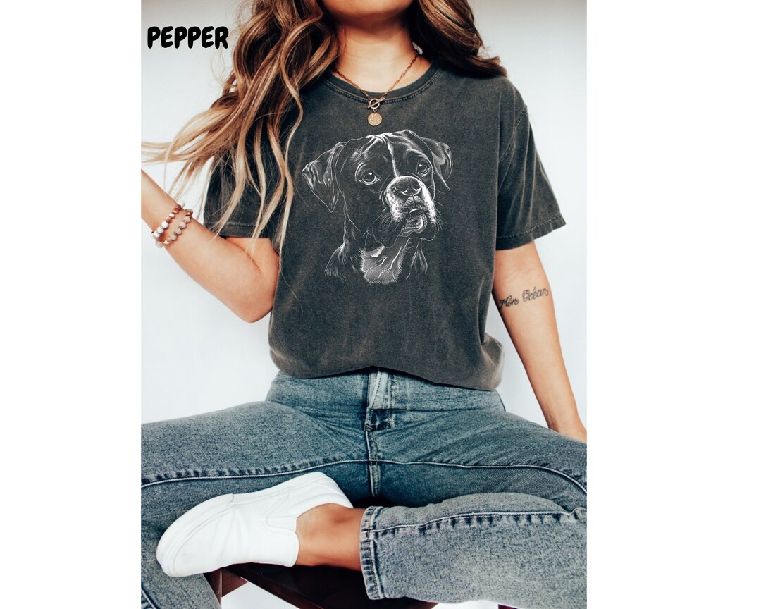 Boxer Dog Shirt, Boxer Dog Gifts, Boxer Dogs Shirt Boxer Tshirt, Dog ...