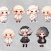 Cute Sheep Clipart Collection, Chibi Anime Sheep PNG, Cartoon Style ...