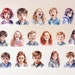 Watercolor Kids Emotion Faces Clipart, Portraits Bundle, Human ...
