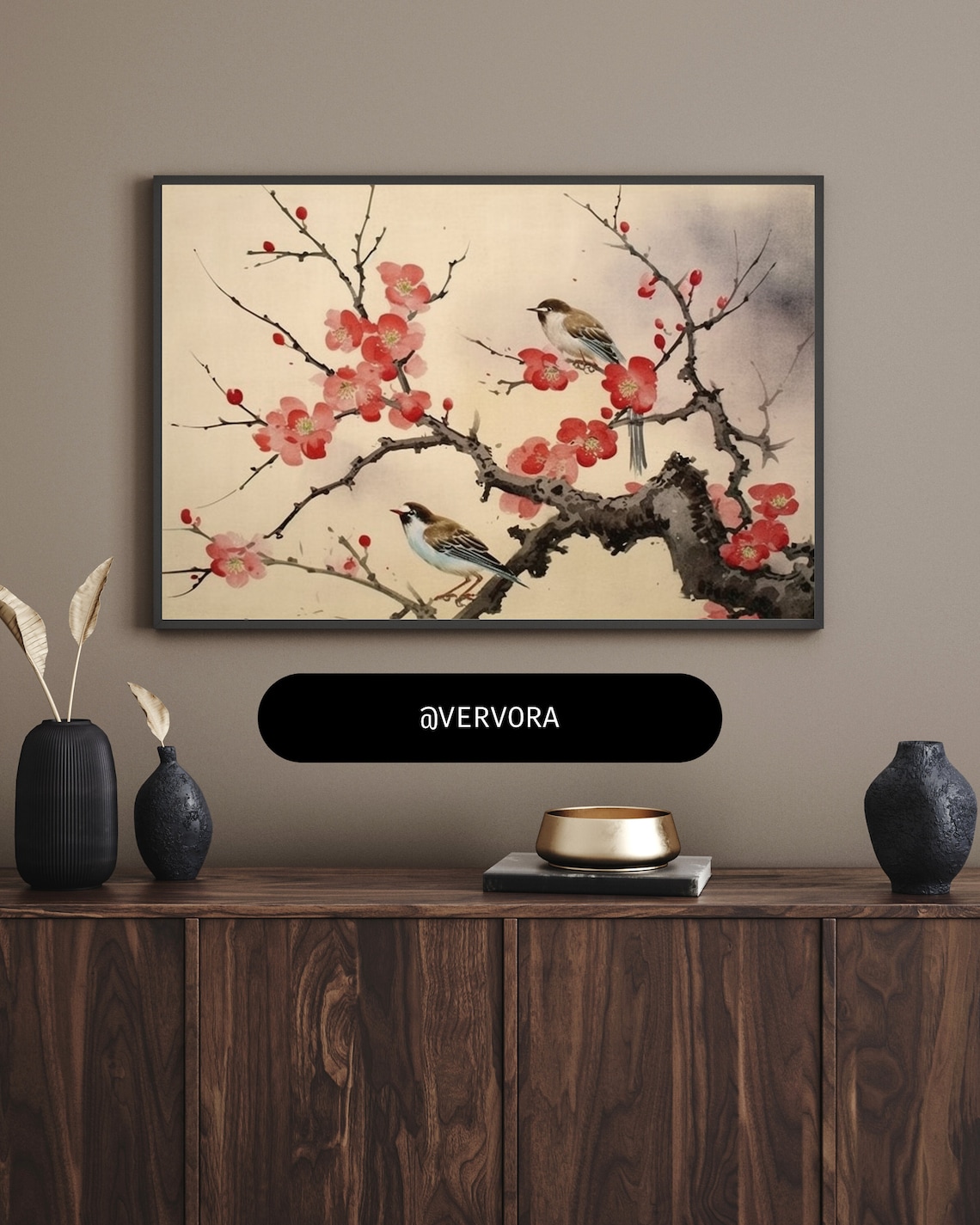 Japanese Ink Drawings: Serene Sumi-e Art for Home Decor and Gifts ...