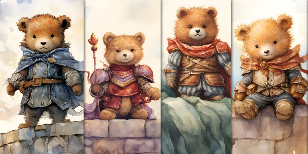 Teddy Bear Knight - Etsy