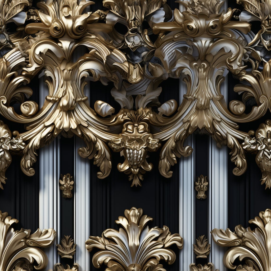 Baroque Patterns Collection 1 - Etsy