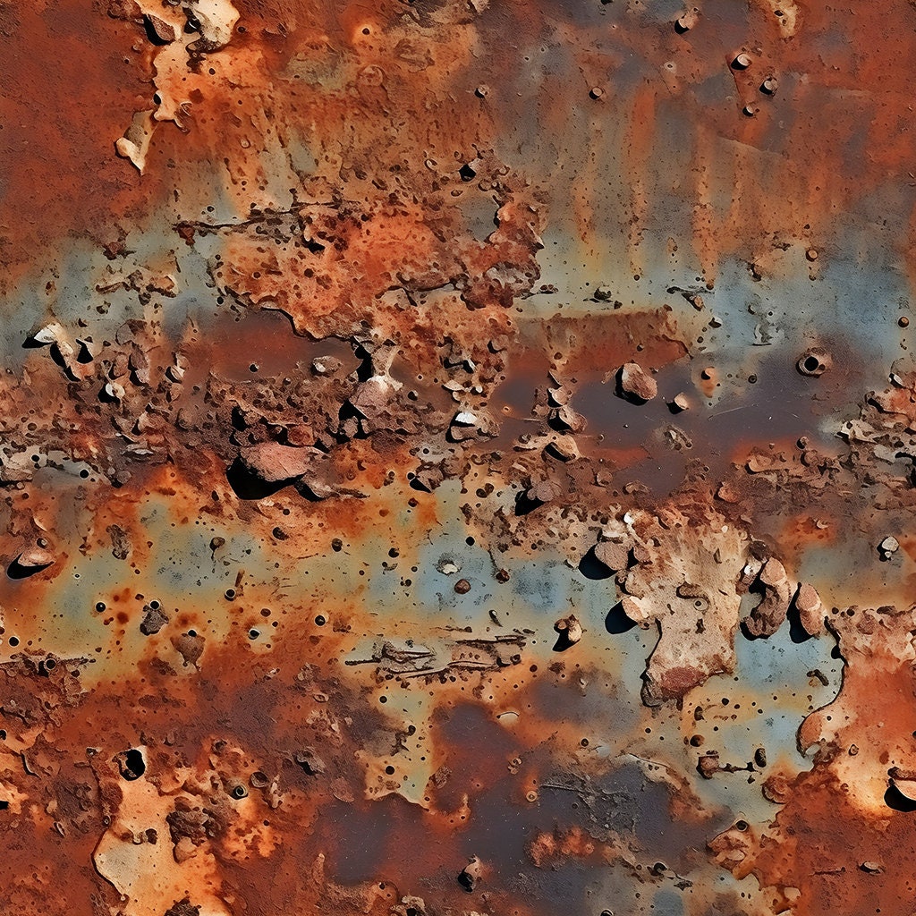Rusted Metal Seamless Patterns - Etsy