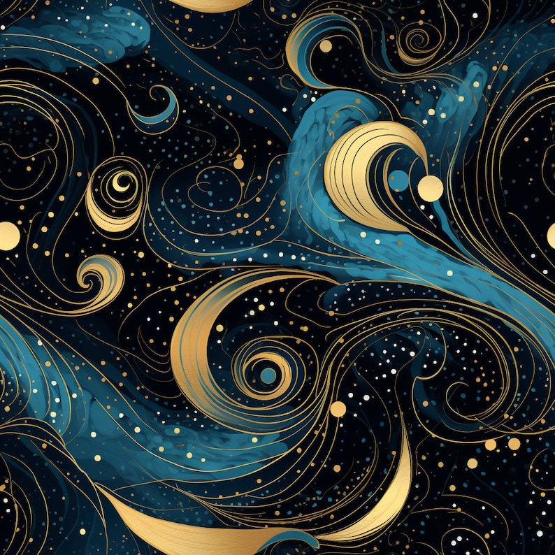 Starry Night Patterns - Etsy