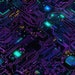 Cyberpunk Neon Circuit Boards Patterns - Etsy