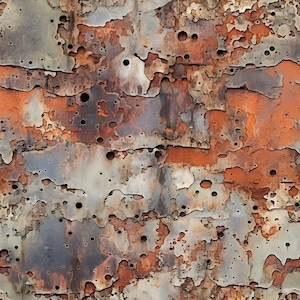 Rusted Metal Seamless Patterns - Etsy