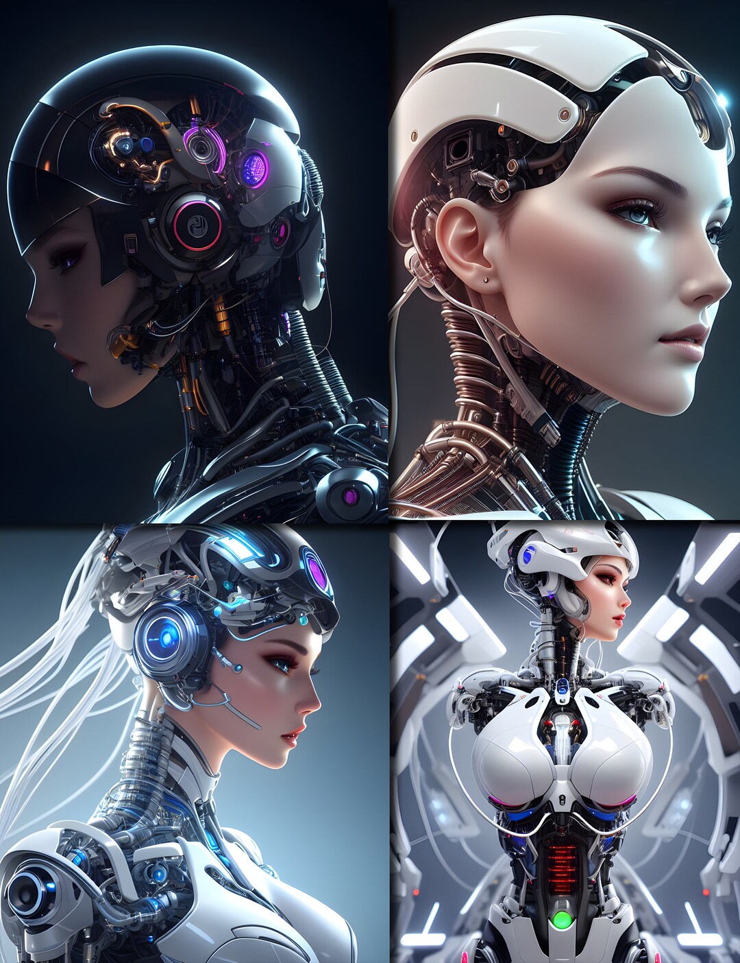 Female Androids - Etsy