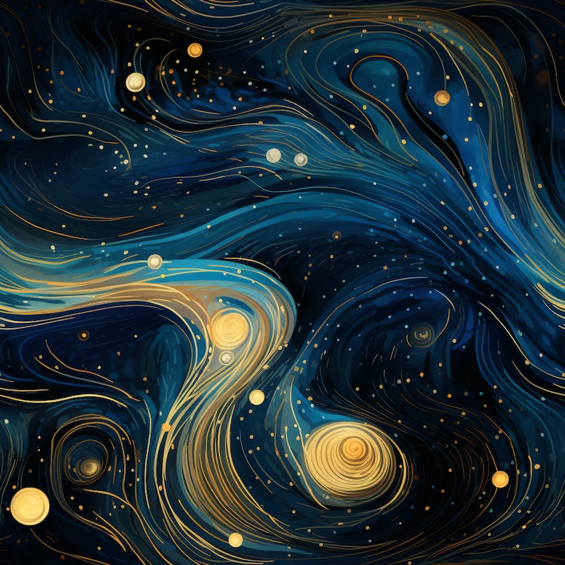 Starry Night Patterns - Etsy