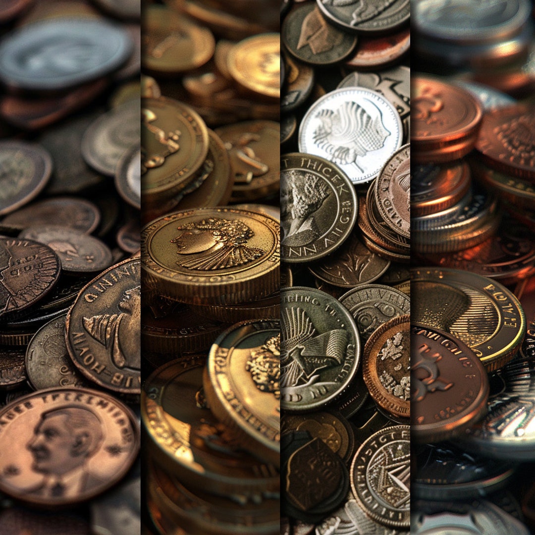 Metal Coins Patterns - Etsy