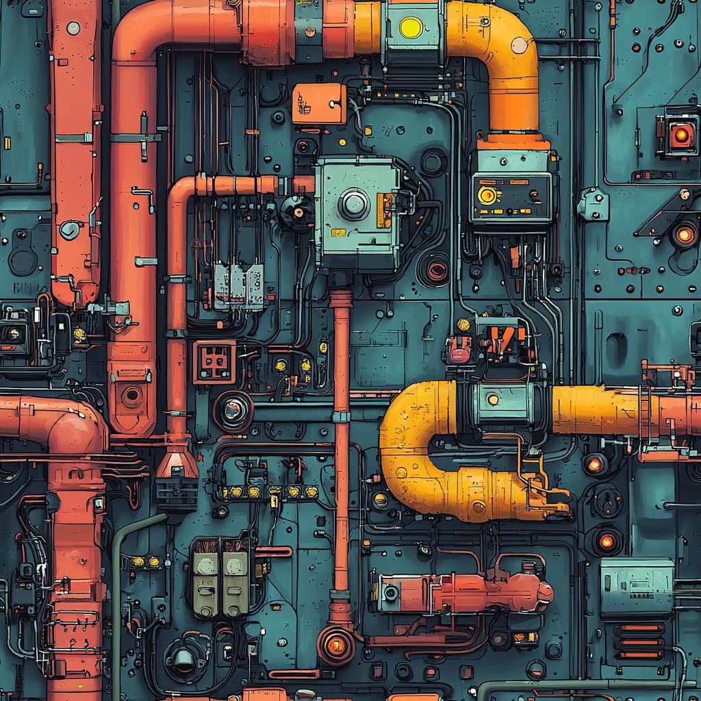 Seamless Mechanical Patterns - Etsy