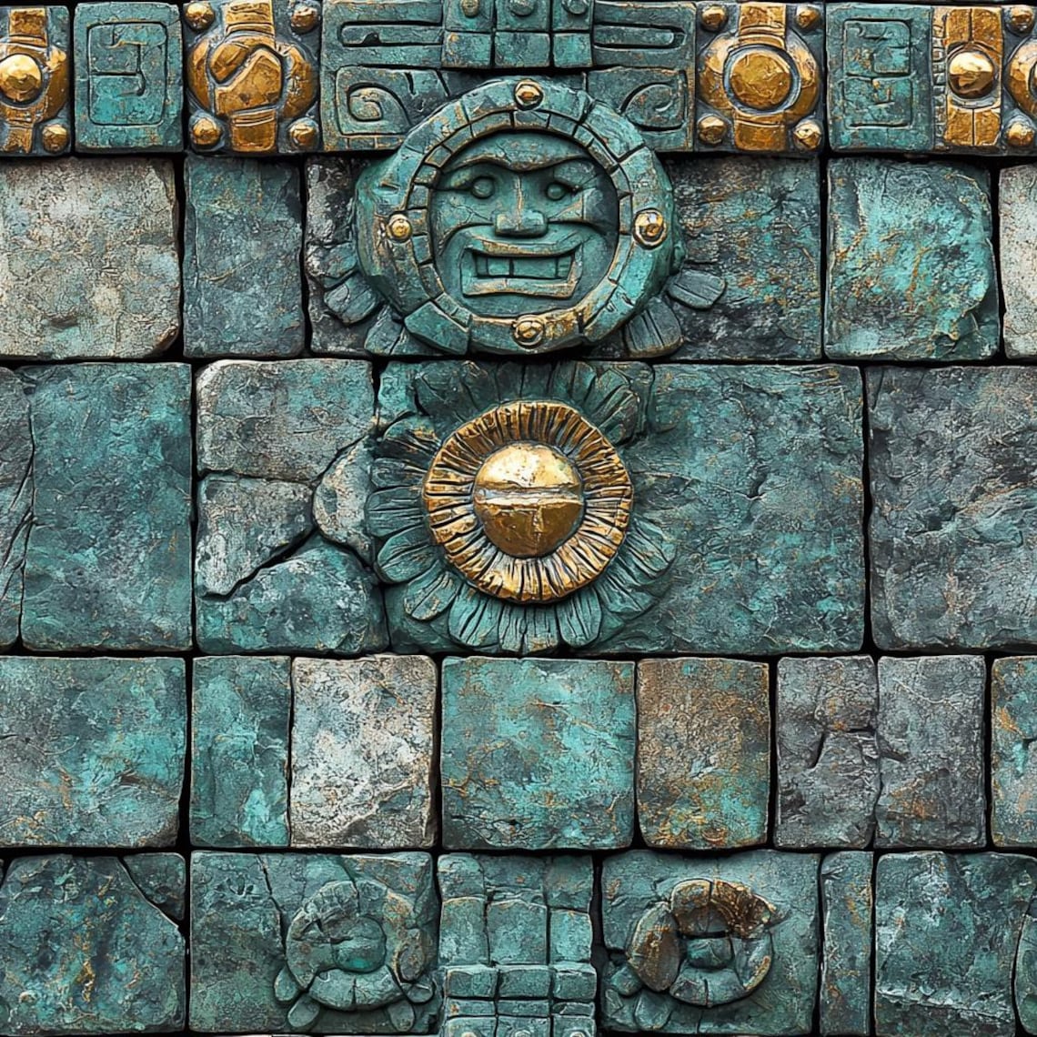 Mayan Wall Patterns - Etsy