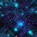 Cyberpunk Neon Circuit Boards Patterns - Etsy