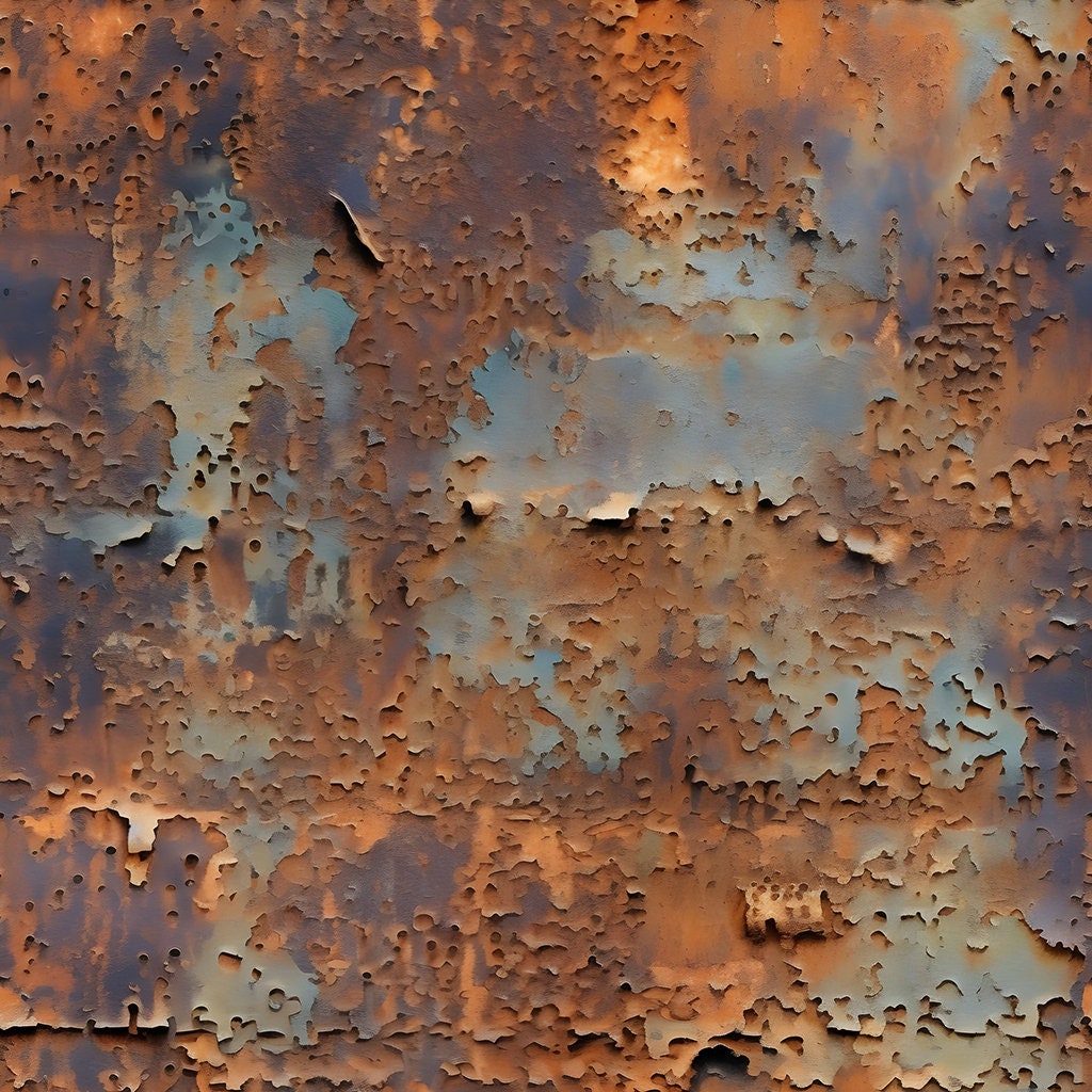 Rusted Metal Seamless Patterns - Etsy