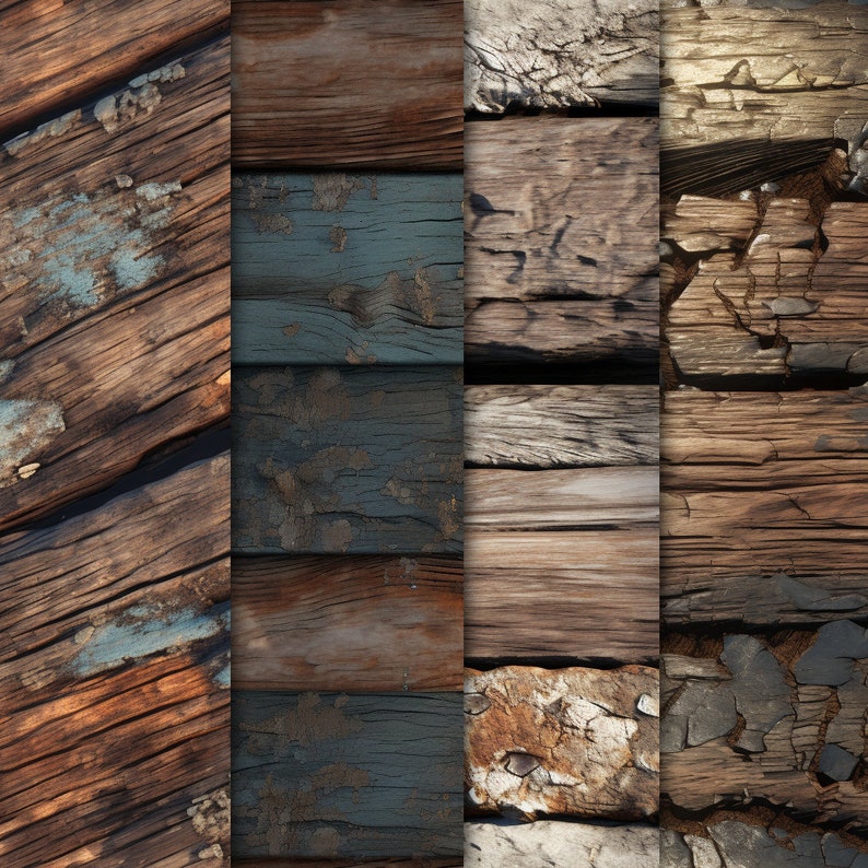 Old Worn Wood Patterns - Etsy