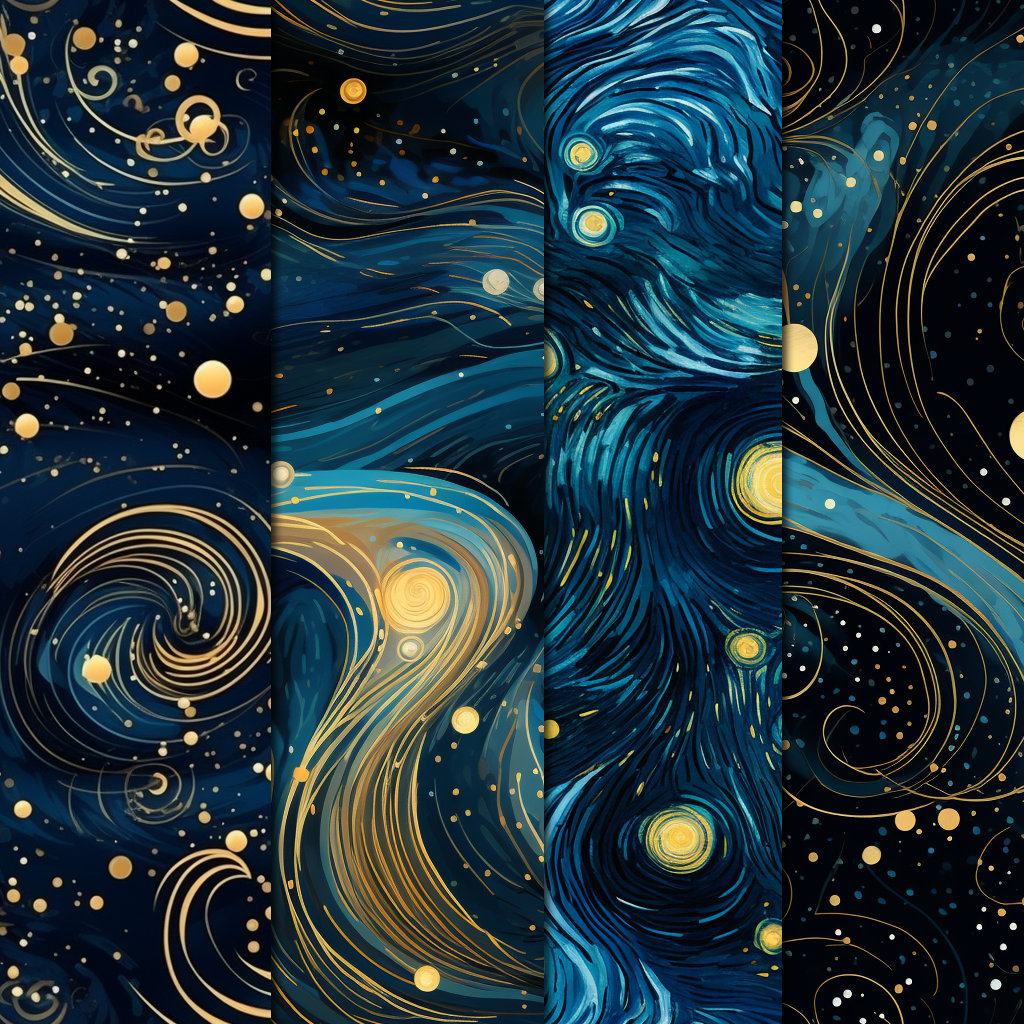 Starry Night Patterns - Etsy
