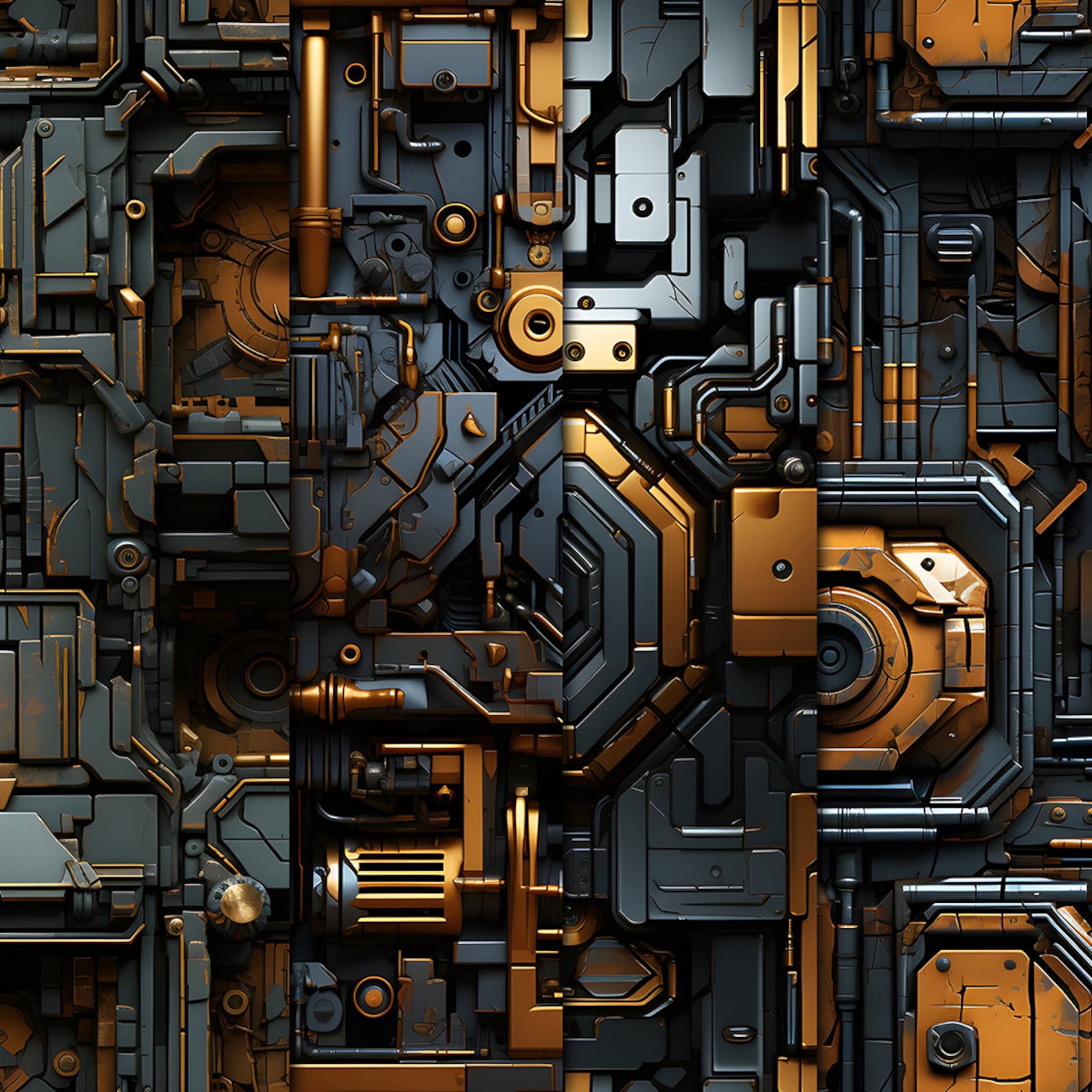 Mechanic Surface Seamless Patterns - Etsy