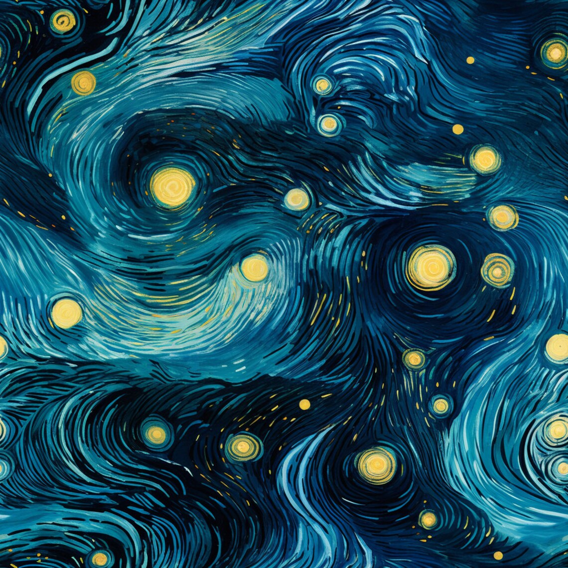 Starry Night Patterns - Etsy