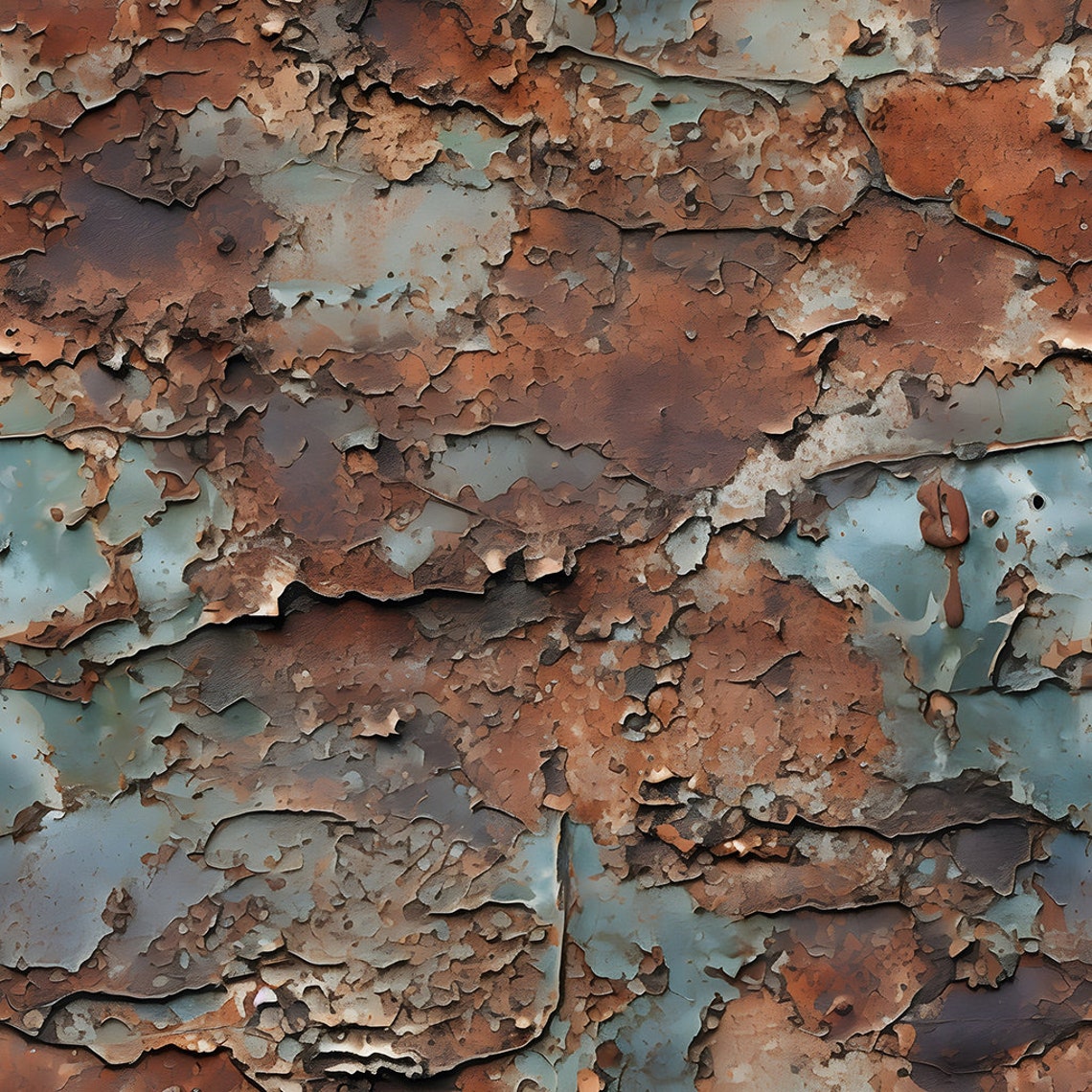 Rusted Metal Seamless Patterns - Etsy