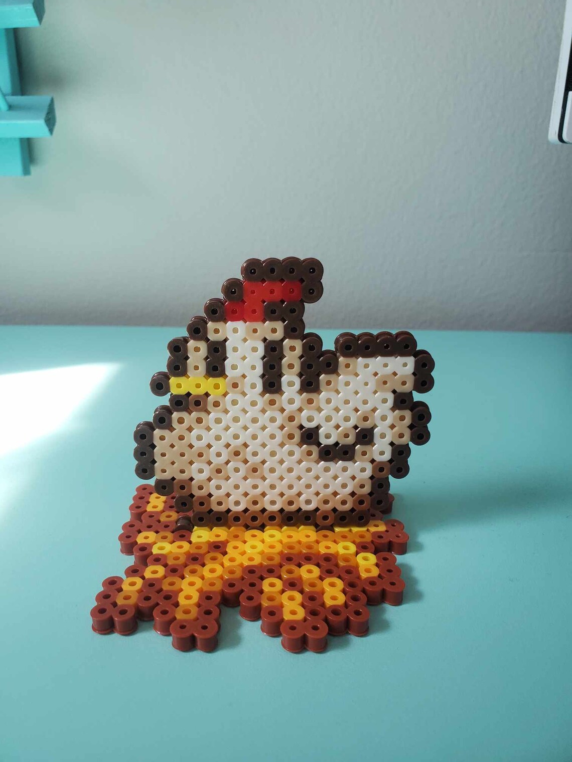 Stardew Valley Chickens Perler Bead Sprites - Etsy