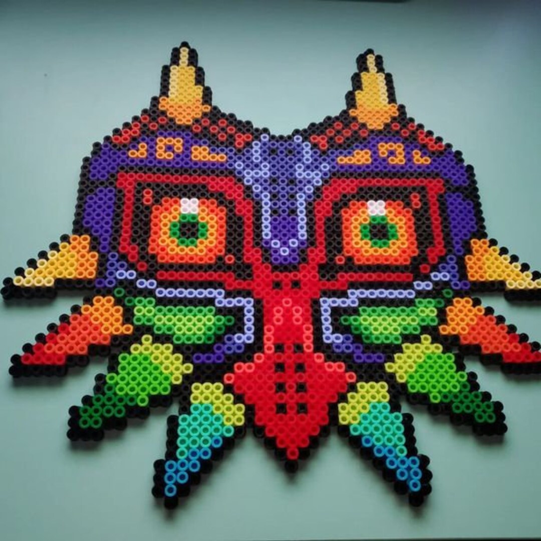 Majora's Mask Zelda Perler Bead Pixel Sprite - Etsy