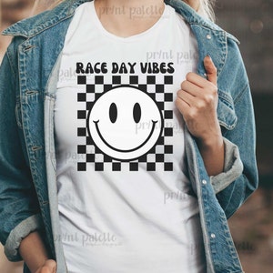 Race Day Vibes SVG PNG Digital Download for Vinyl Crafts Cricut DTF Cut ...