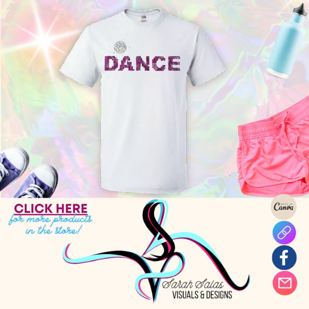 Disco Dance SVG Design - Etsy