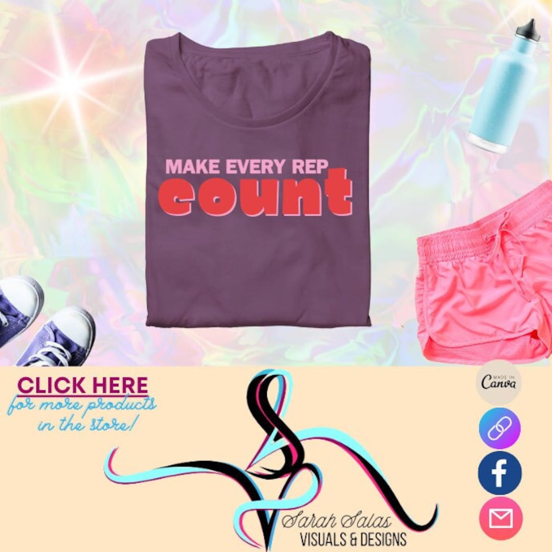 Make Every Rep Count - Colorguard - SVG Design - Etsy