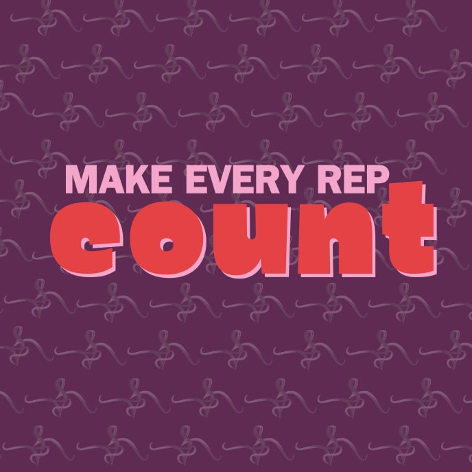 Make Every Rep Count - Colorguard - SVG Design - Etsy