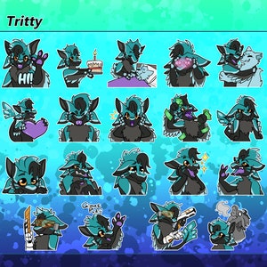 Telegram Stickers - Custom Furry Sticker for Telegram, Made-to-order ...