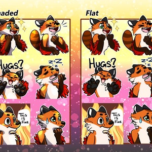 Twitch Emotes - Custom Furry Emotes for Discord / Twitch, Made-to-order ...