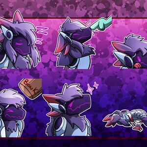 Twitch Emotes - Custom Furry Emotes for Discord / Twitch, Made-to-order ...