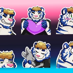 Telegram Stickers - Custom Furry Sticker for Telegram, Made-to-order ...