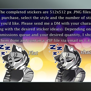 Telegram Stickers Custom Furry Sticker for Telegram, Made-to-order ...