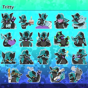 Twitch Emotes - Custom Furry Emotes for Discord / Twitch, Made-to-order ...