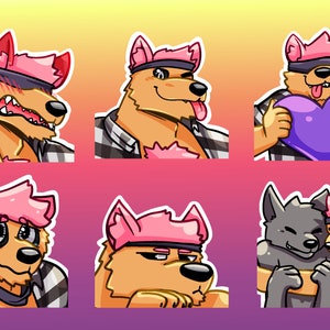 Telegram Stickers - Custom Furry Sticker for Telegram, Made-to-order ...
