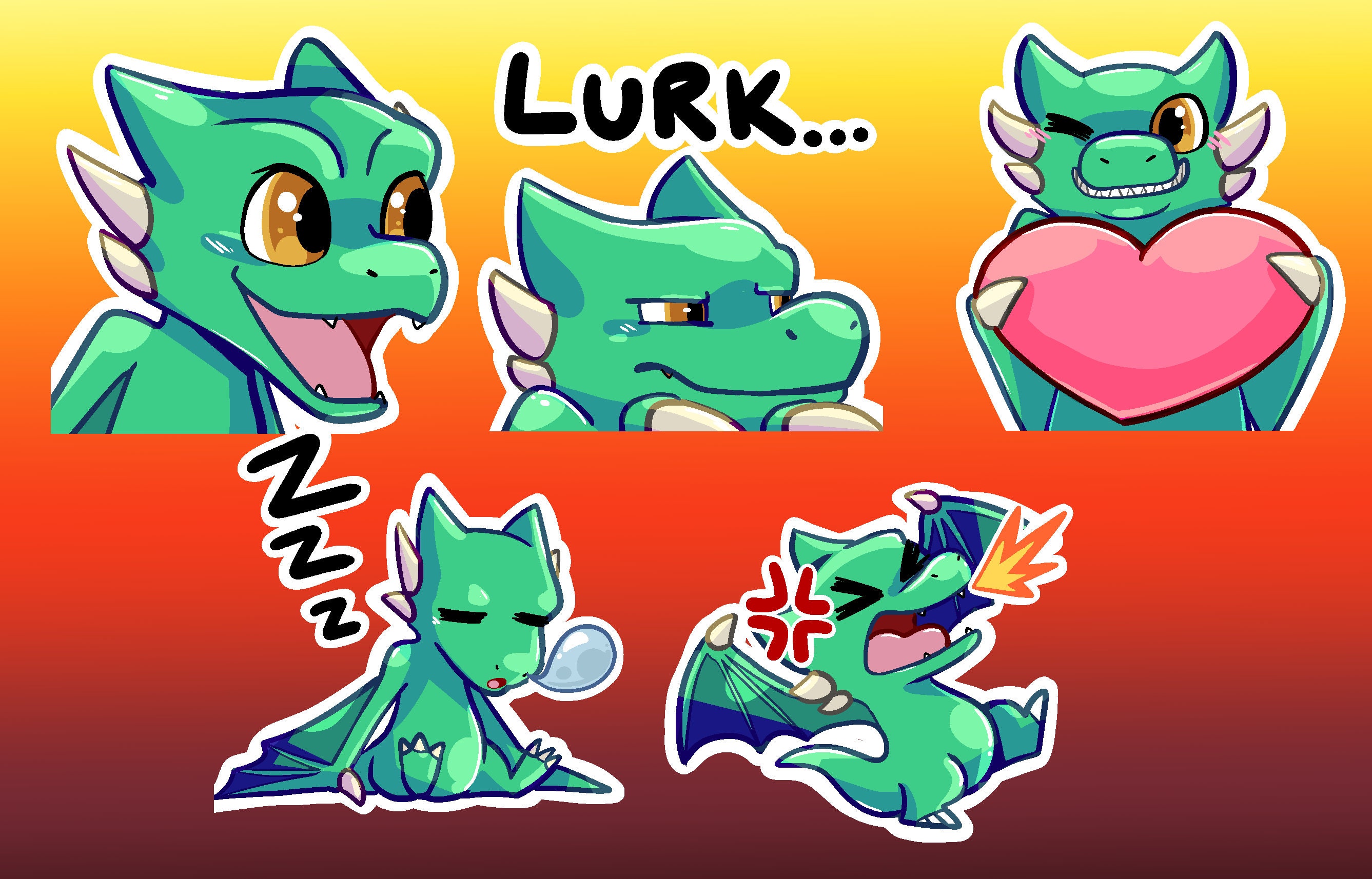 Twitch Emotes Custom Furry Emotes For Discord Twitch Etsy Uk