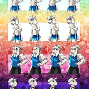 Furry CUSTOM Pngtuber Twitch Made-to-order Pngtuber Animation Twitch ...