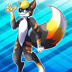 Custom Furry Artwork Commission Personalized Full-body - Etsy