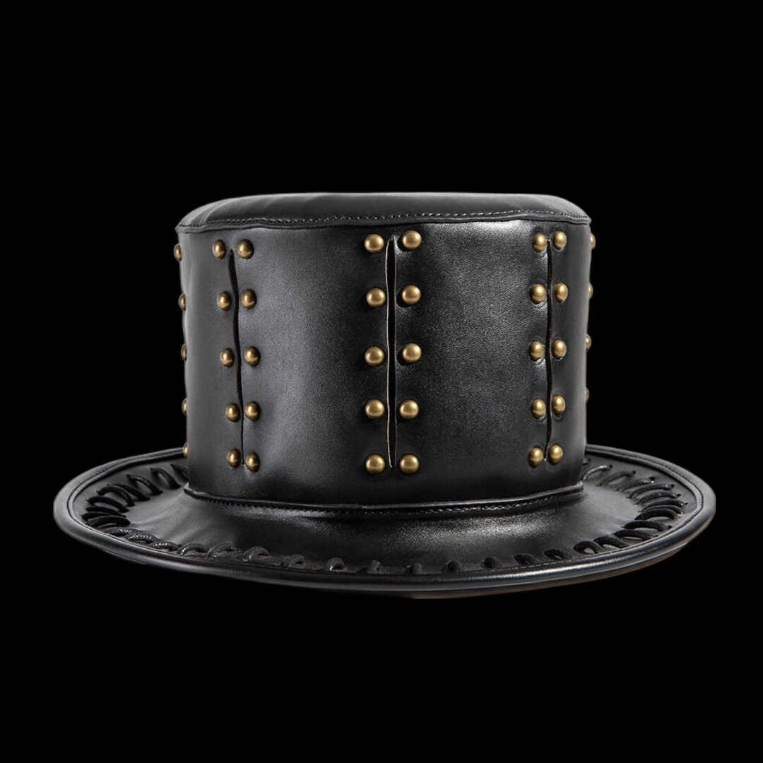 Plague Doctor Hat Plague Doctor Hat Leather Leather Plague - Etsy
