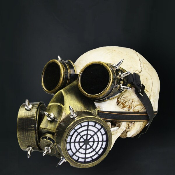 No face chrome mask - Etsy Polska