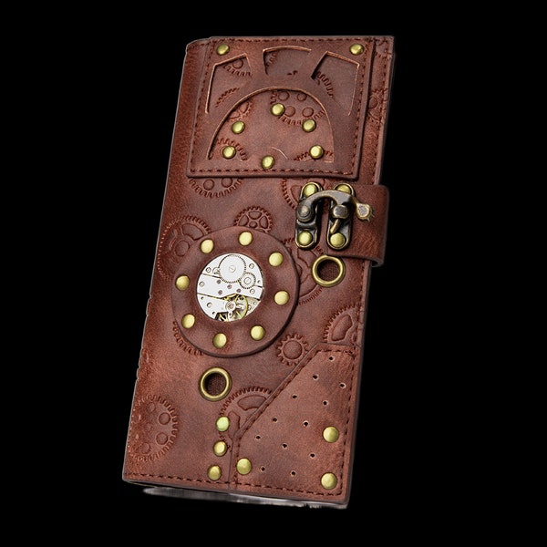 Steampunk Wallet - Etsy