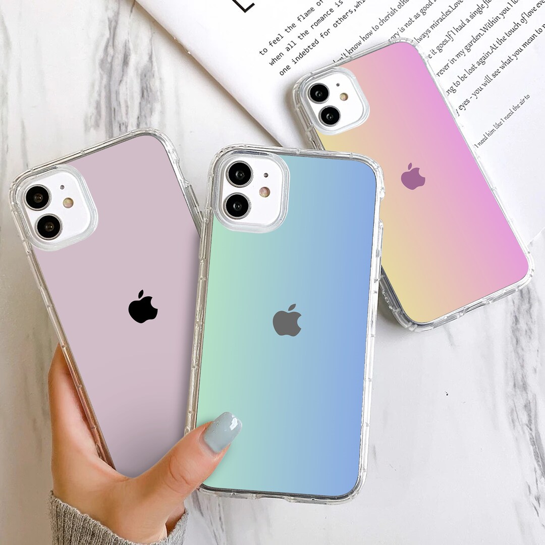 Pastel iPhone Cases for All Iphones iPhone 13 12 11 X Slim Lightweight ...