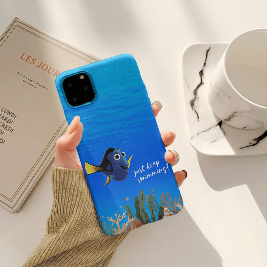 Finding Nemo Phone Case Just Keep Swimming Mental Health - Etsy