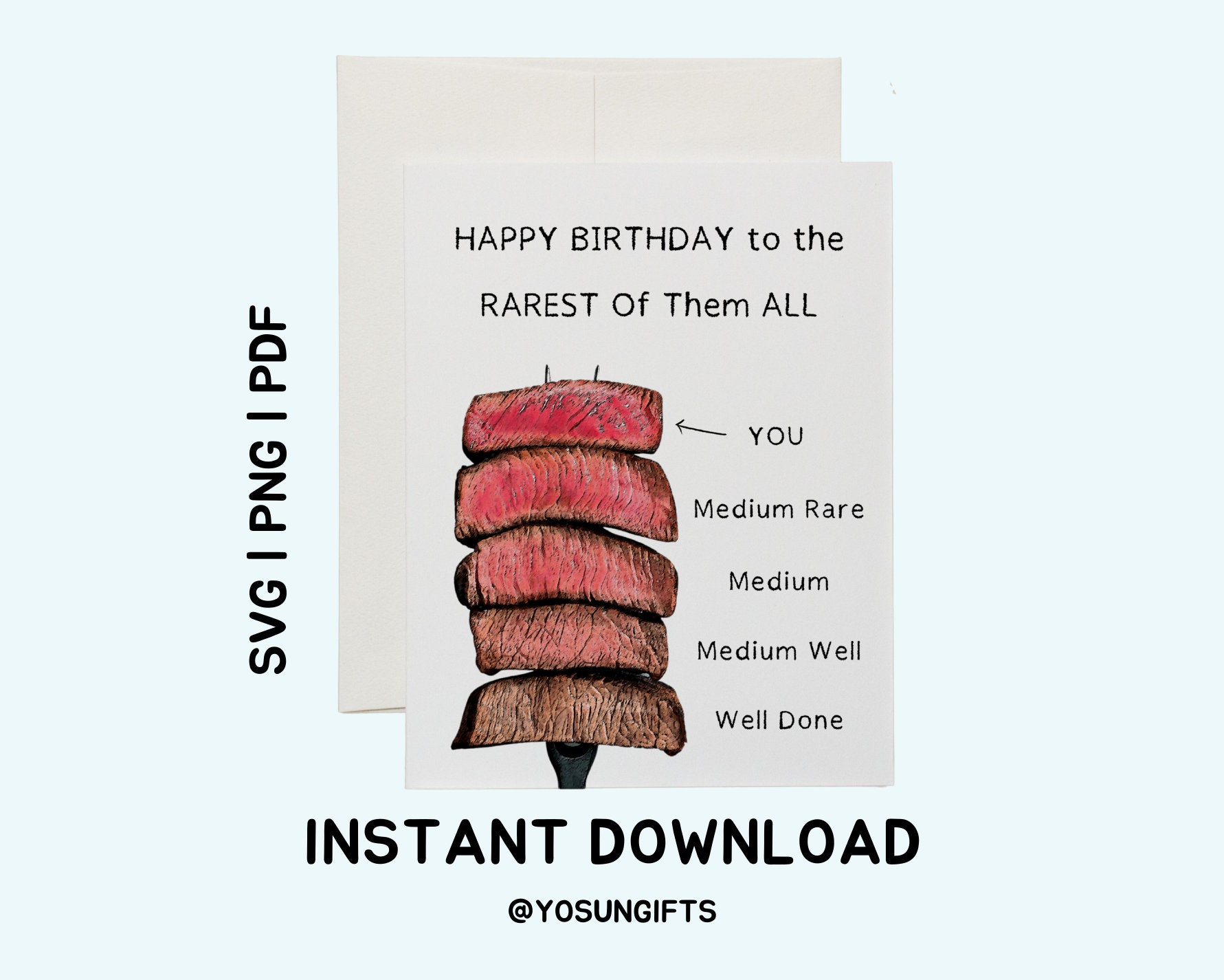 Rarest of Them All Birthday Card Digital Download, Instant Download ...