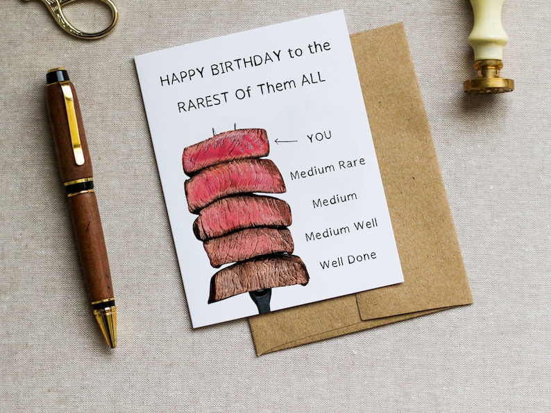 Rarest of Them All Birthday Card Digital Download, Instant Download ...
