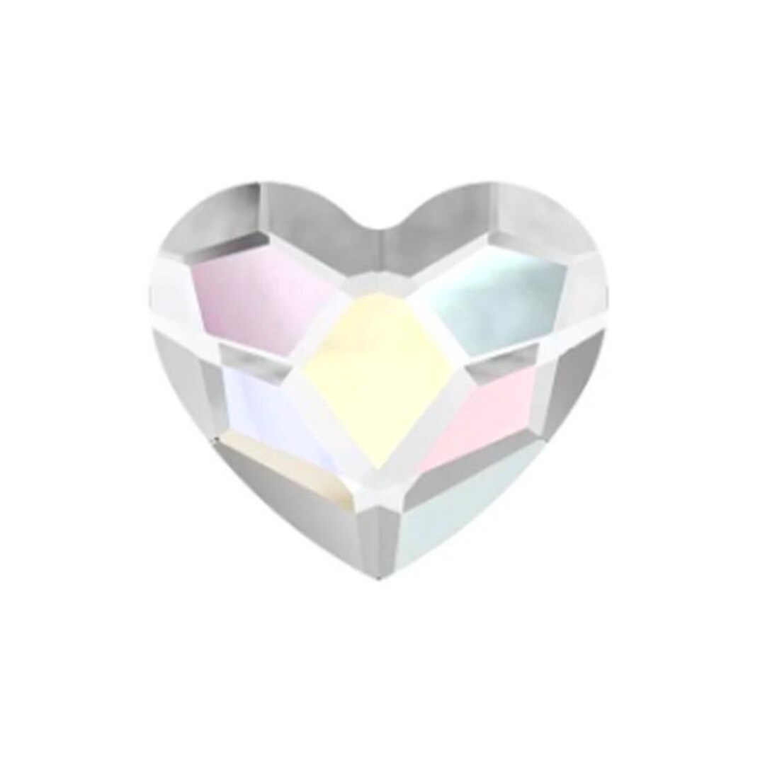Dental Rhinestones HOLOGRAPHIC HEART Tooth Gems - Etsy