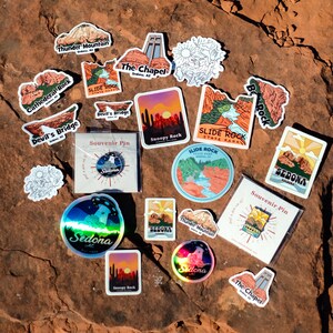Sedona Arizona Bell Rock Sticker - Etsy